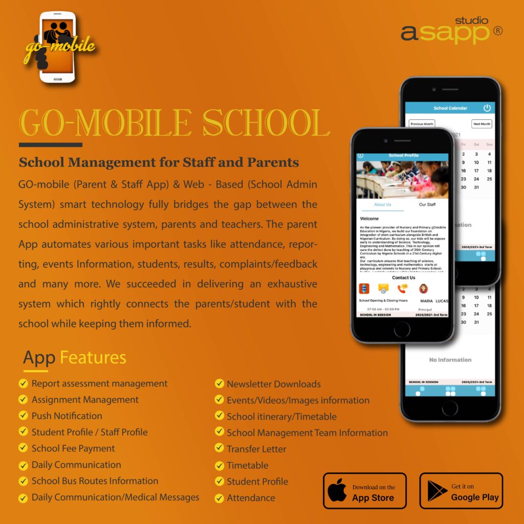Go Mobile School App – Efficient School Management Solution